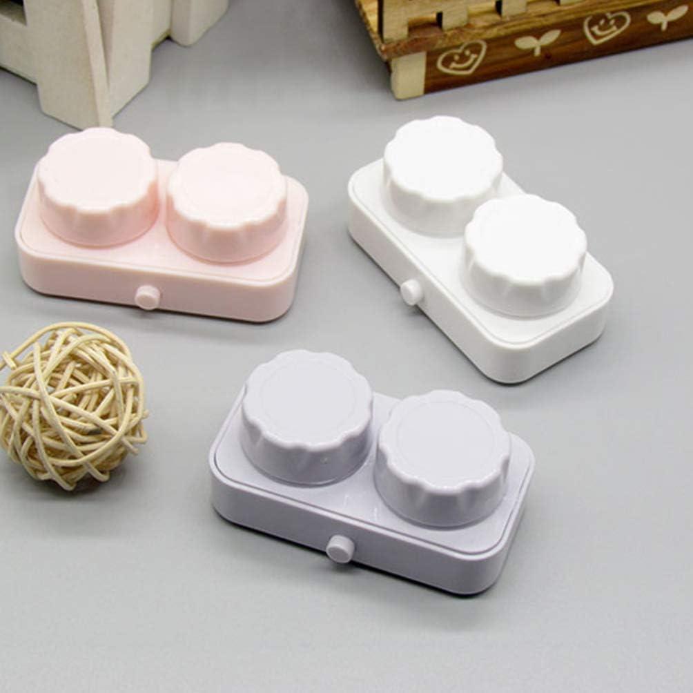 Exceart Mirror Film & Contact Lens Organizer Travel Case - Perfect for ...