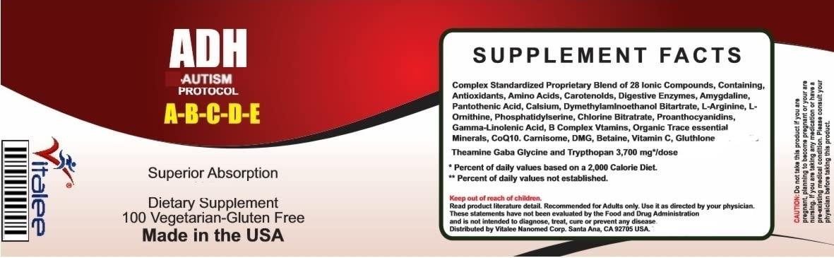 Buy ADH ABCD - Optimized Adults Mental Performance Syrup (60 ml ...