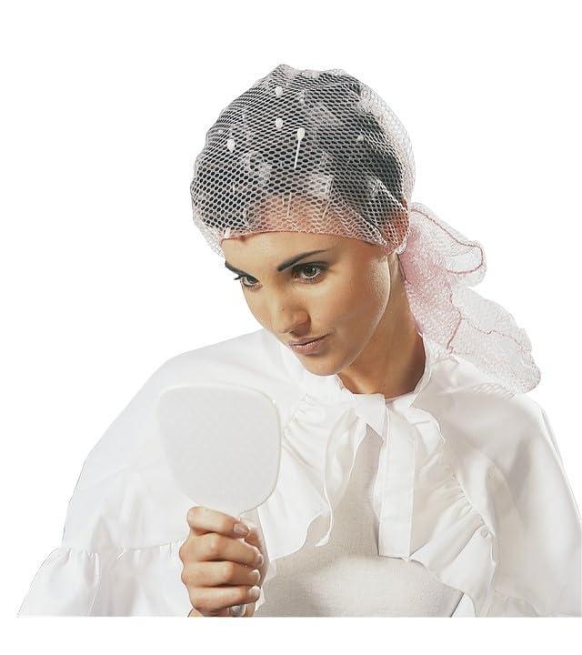 SIBEL Large Medium Density Triangular Tie Hair Setting Net - White ...