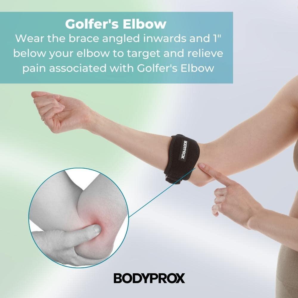 2 Pack Elbow Brace for Tennis & Golfer's Elbow Pain Relief | Buy Now in ... 2 Pack Elbow Brace for Tennis & Golfer's Elbow Pain Relief | Buy Now in ...
