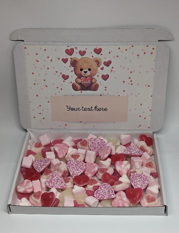 Valentines Day personalised sweet box | Valentines kids sweet box ...