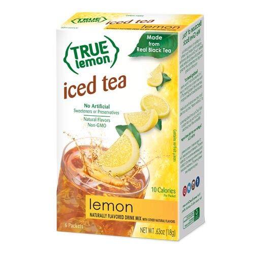 LEMON ICED TEA MIX by TRUE LEMON | Instant Powdered Drink Packets - Low ...