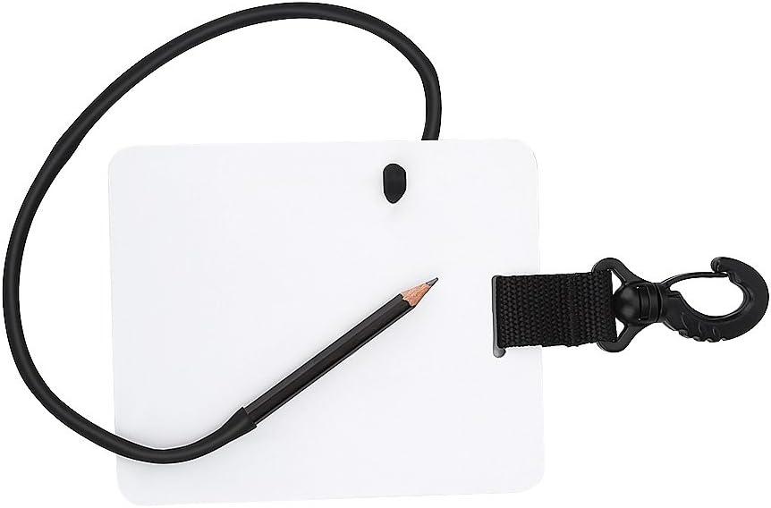 Asixx Dive Tablet - Underwater Writing Slate Board with Swivel Clip and ...