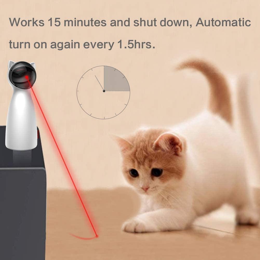 AOLIGY Automatic Cat Laser Toy Interactive Cat Toys for Indoor Cats ...