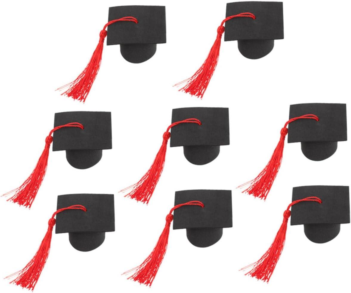 Abaodam 32 Pcs Cake Decoration Party Supplies Decorate Graduation Cap ...