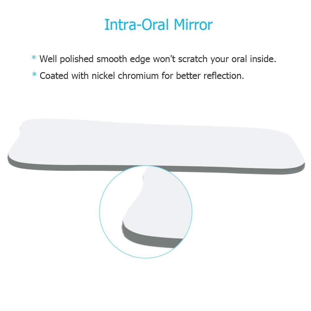 Delaman 2-Sided Dental Reflectors - 5pcs Orthodontic Intraoral ...