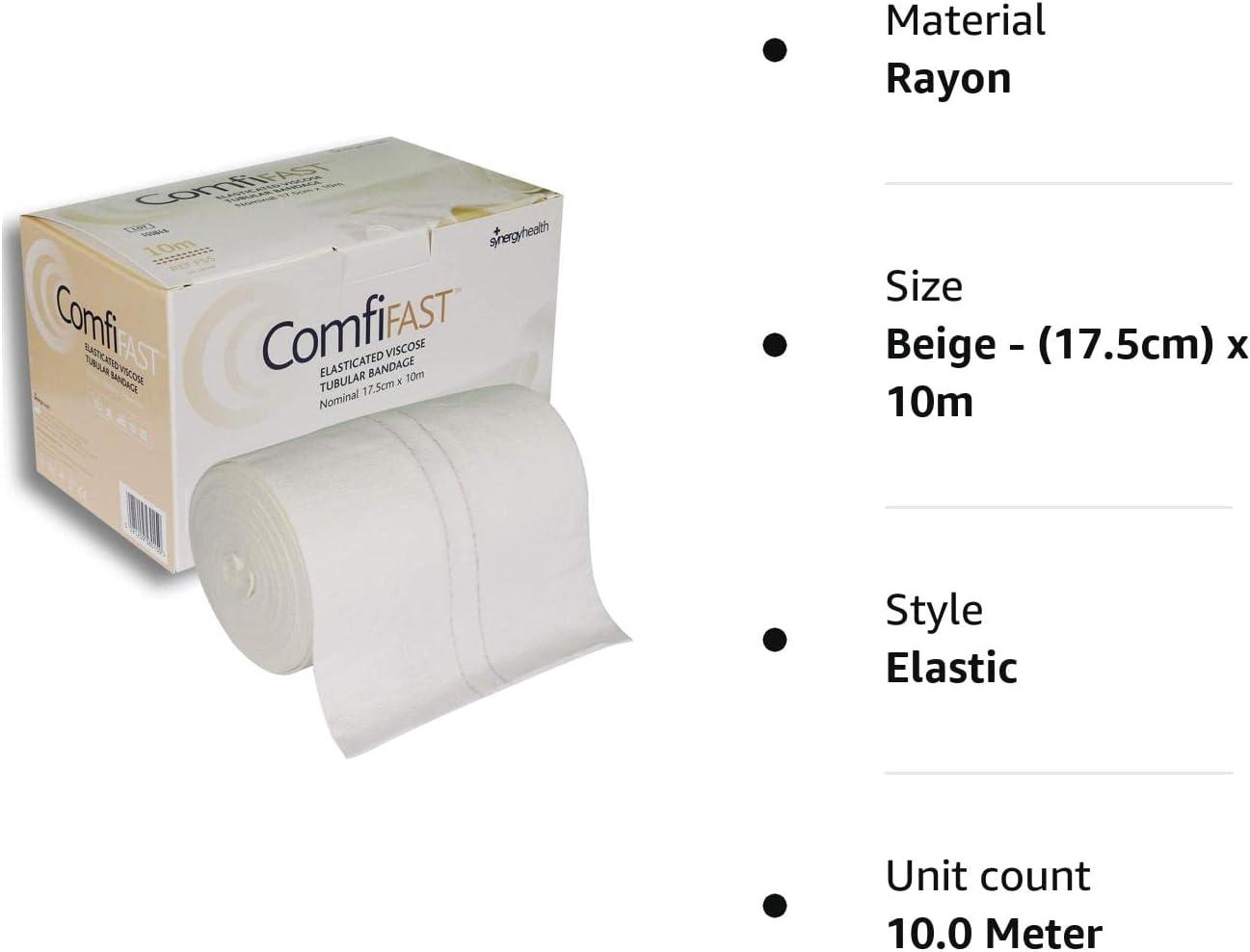 Comfifast Elasticated Tubular Bandage 17.5cm x 10m - Beige for Limb ...