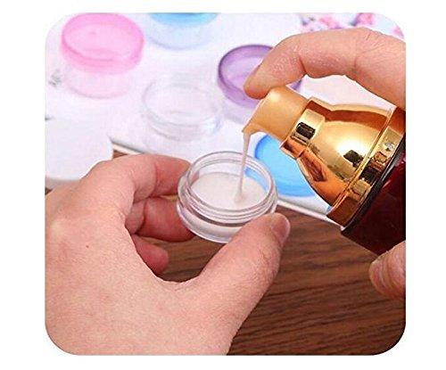 Buy 50 Plastic Cosmetic Sample Containers (3g) - Small Transparent ...