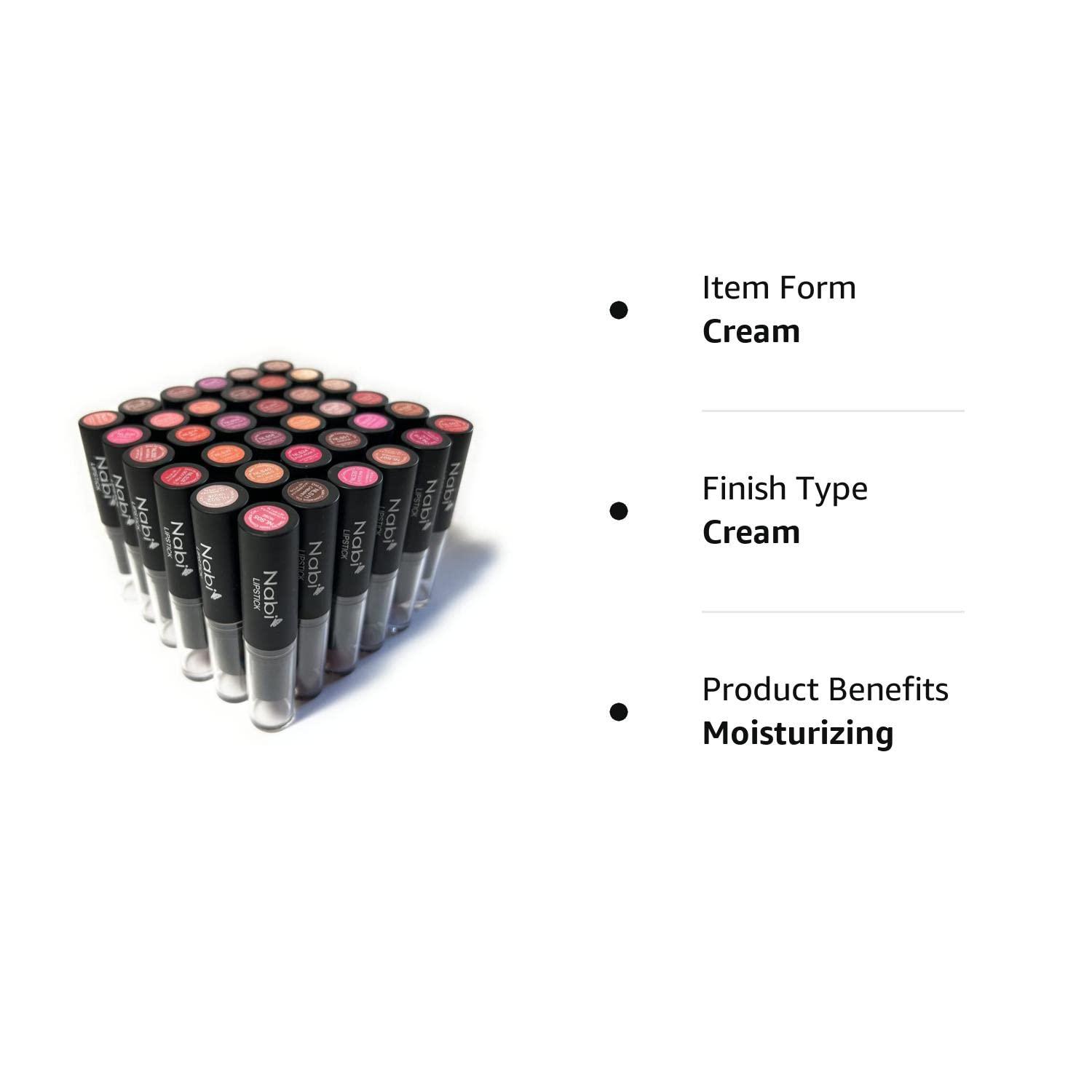 36pcs Nabi Round Lipsticks - Long-lasting and vibrant colors | Buy Now ...