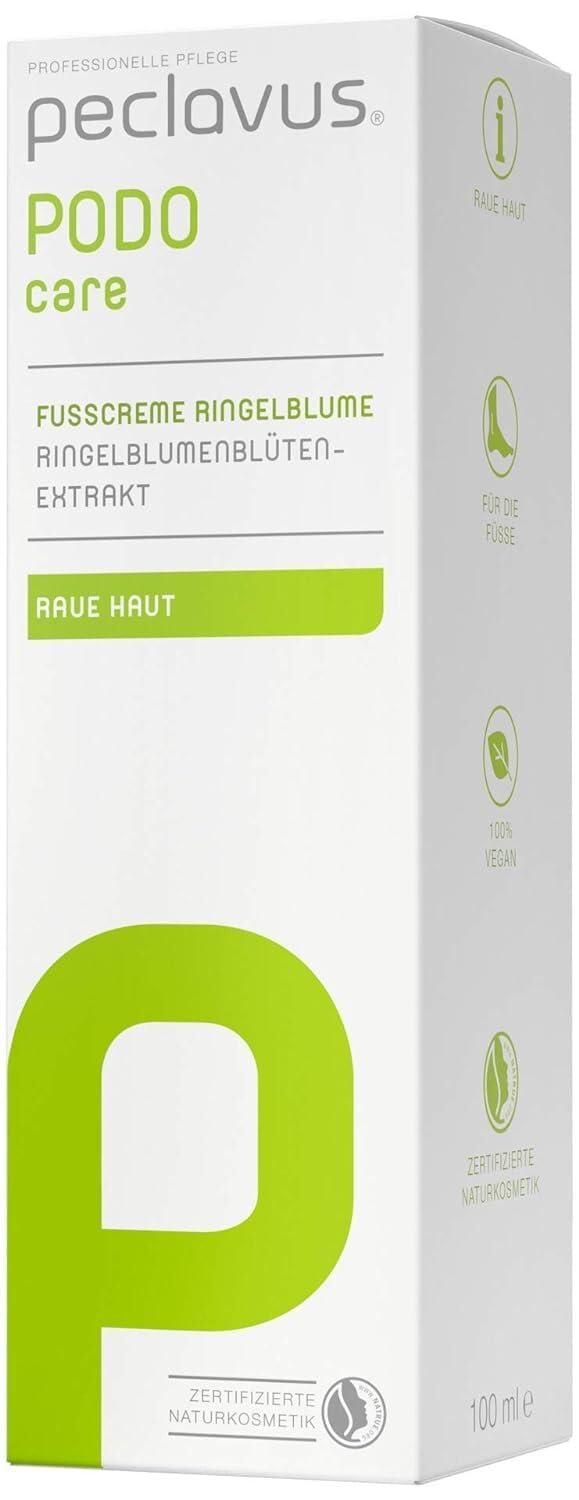 Peclavus PODOcare Calendula Foot Cream 100 ml - Nourishing Foot Care ...