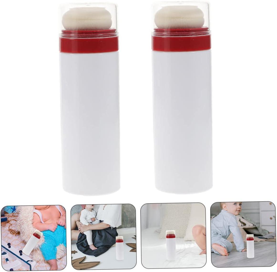 STAHAD 2pcs Powder Puff Box - Toddler Bath Sponge & Makeup Holder for ...