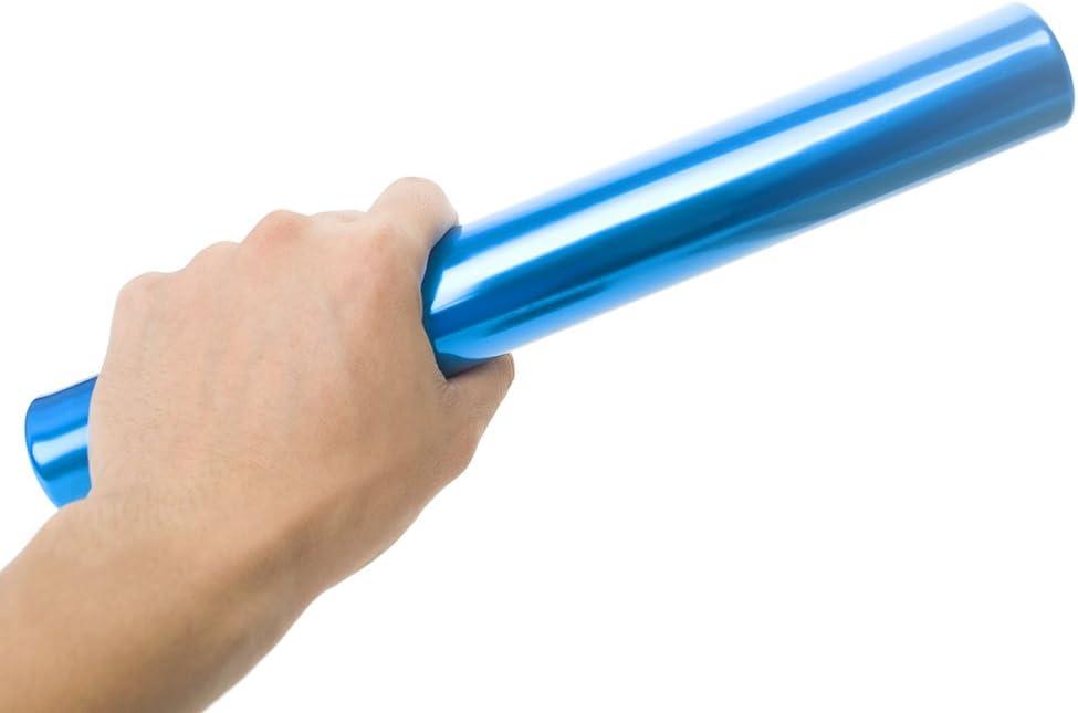 Muka 8-Pack Aluminum Track & Field Relay Batons - Assorted Colors for ...