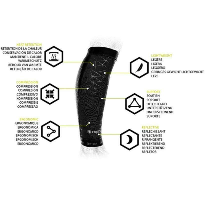 Compex Anaform Neoprene Calf Sleeve Support - Medium | Buy Now with ...