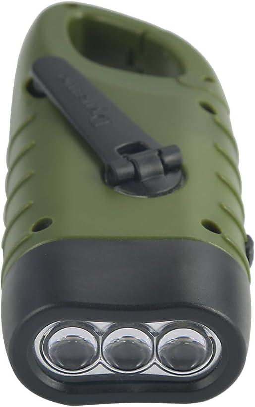 Solar Hand Crank Rechargeable Led Survival Light 2 Pack Simpeak 2-Pack ...