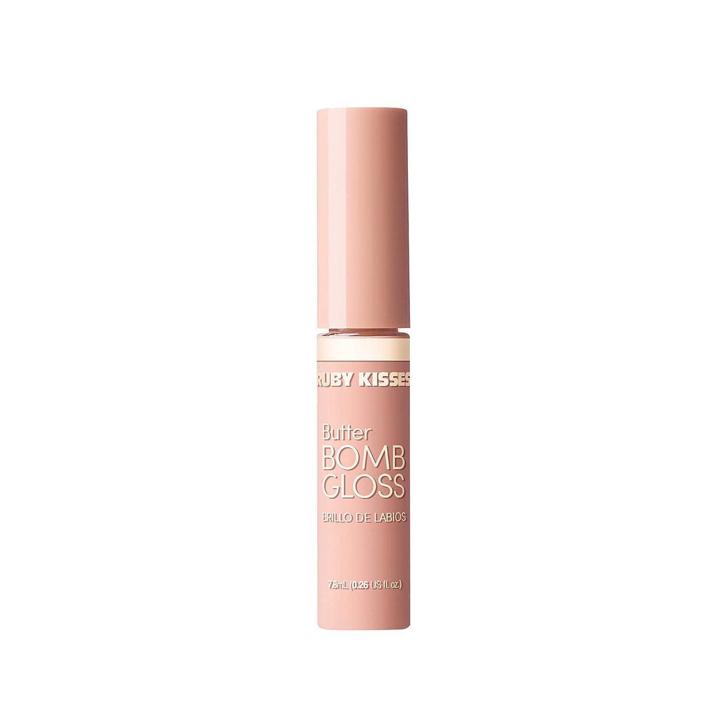 Ruby Kisses Lip Gloss Butter Bomb Gloss with Vitamin E - Natural Nude ...