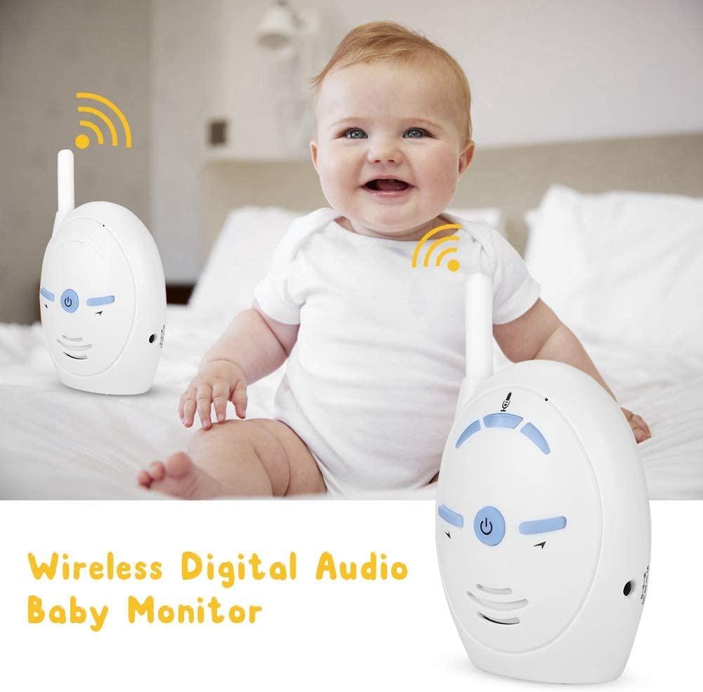 Digital Audio Baby Monitor with Nanny Intercom Surveillance System ...