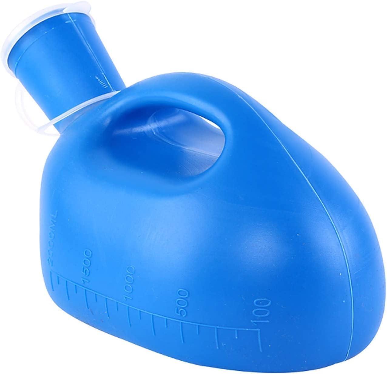 Pee Bottle Collector Male Urinal Portable 2000 ML Male Urinal Portable ...