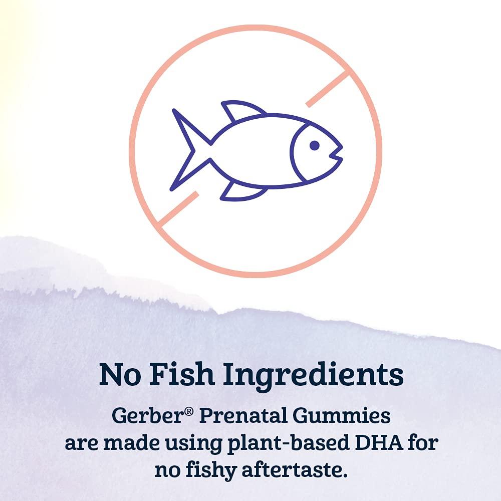 Gerber Good Start Prenatal Multivitamin Gummies - Lemon Elderberry ...