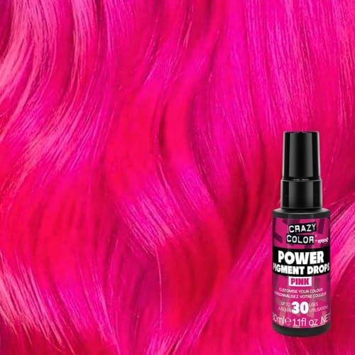 Crazy Color Pink Power Pigments 30ml | Ultra Concentrated Custom Toner ...