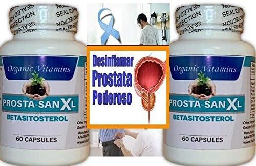 Pastillas Naturales para Prostata Inflamada - 120 Capsulas Remedio ...