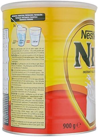 Nestl Nido Instant Full Cream Milk Powder - 900 g (Pack of 1) & Nesquik ...