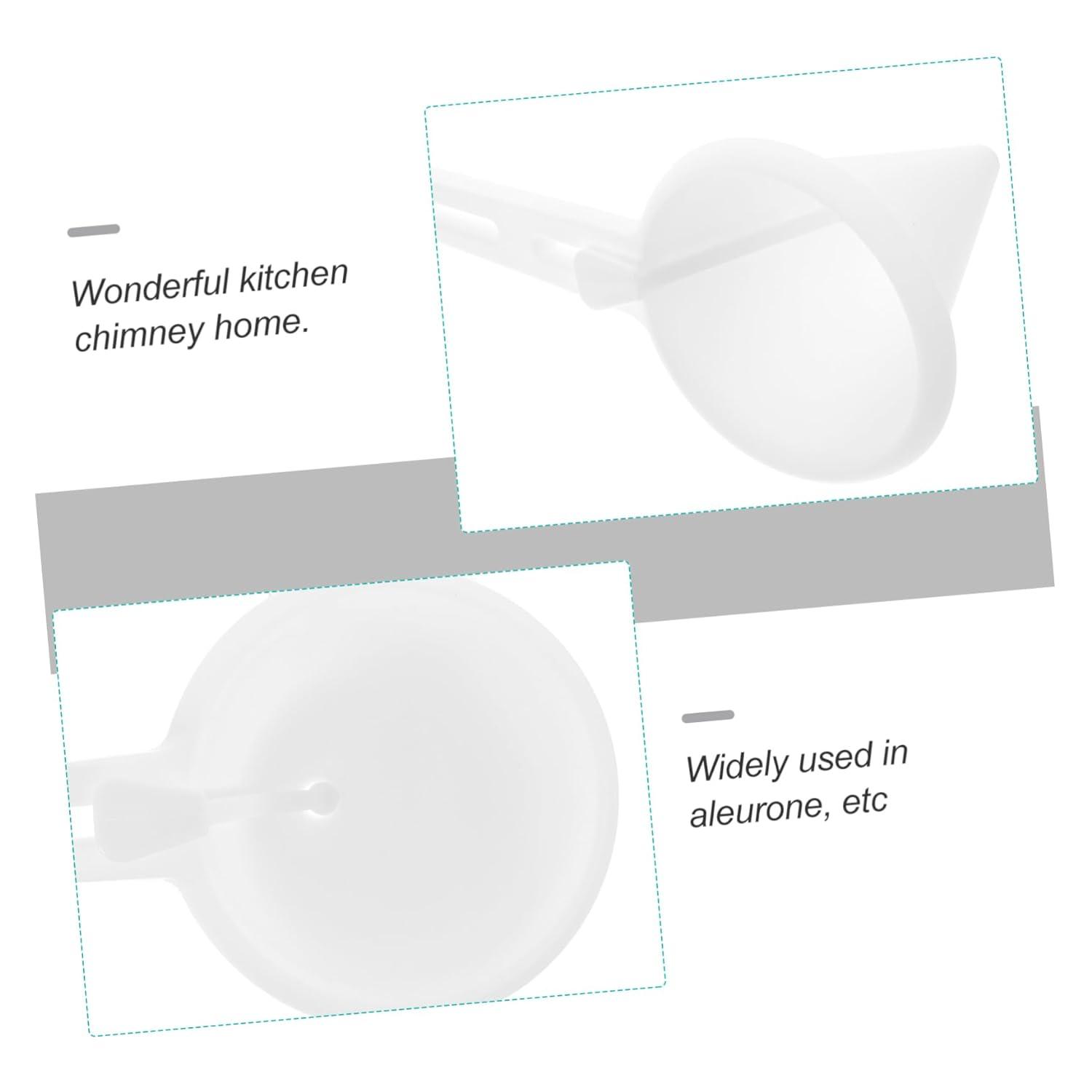 HOMSFOU 2pcs Cream Weight Funnel Chocolate Pouring Funnel Gummy Bear ...