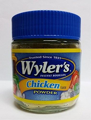 Wylers Instant Bouillon Chicken Flavor Powder 3.75 oz (Pack of 8) | Buy ...