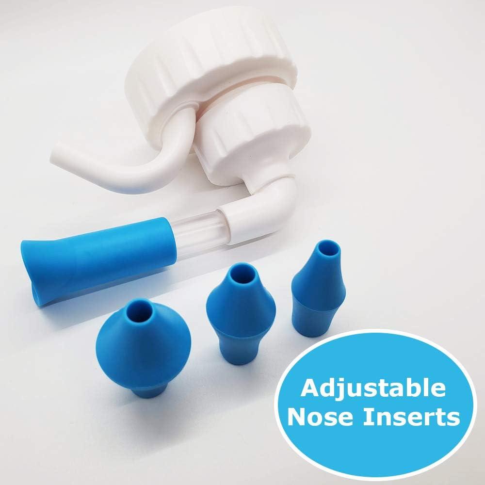 Advanced Sinus Rinse System - No Choke, No Gag, No Ear Fullness