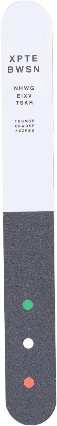 Vision Optometry Test Card Eye Chart Clear Mark Fixation Stick Vision ...