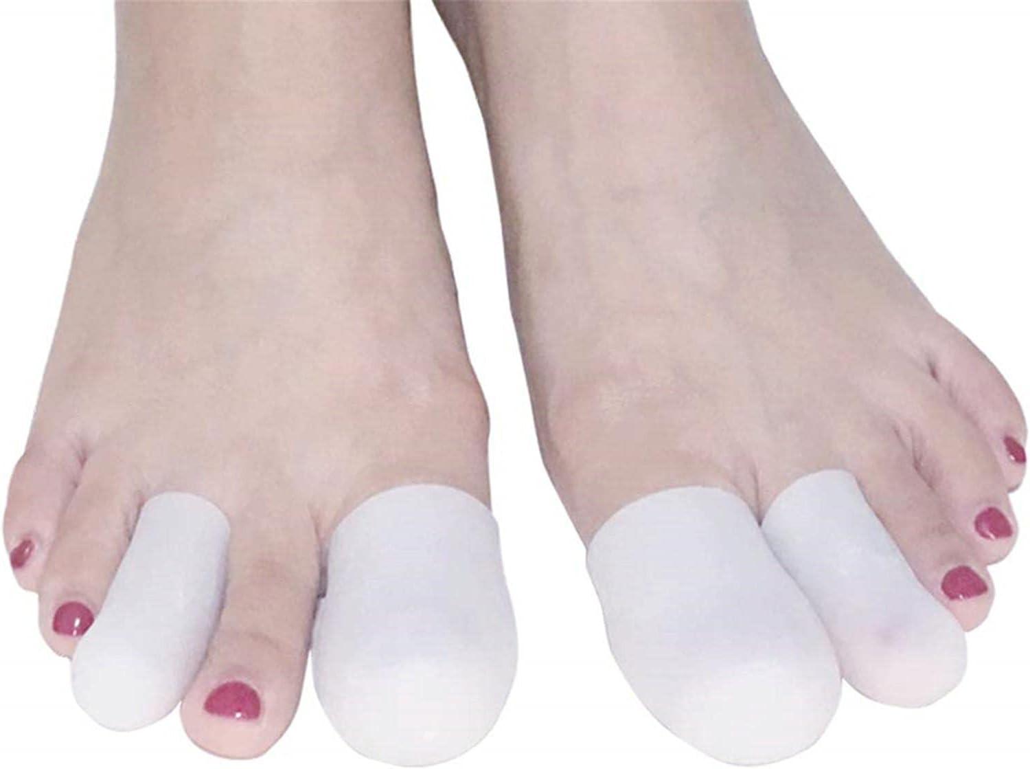 4x Gel Toe Caps for Ultimate Comfort | Protection for Bubbles Corns ...
