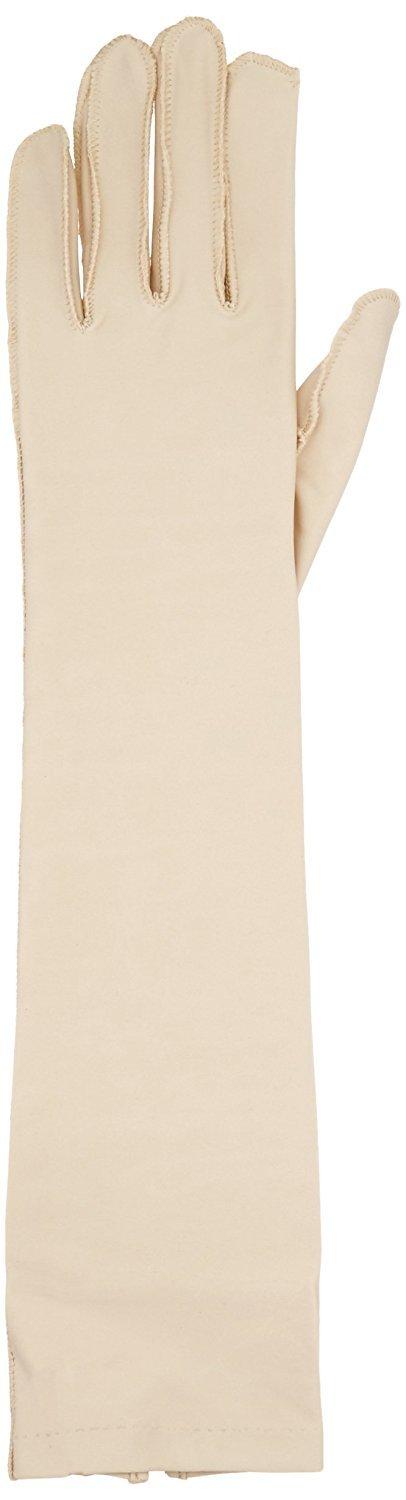 Rolyan Forearm Length Left Compression Glove - Full Finger Sleeve for ...