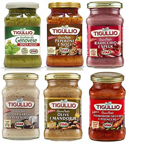 Star Tigullio Gran Pesto Sauce 6 x 190g - Authentic Italian Pesto ...