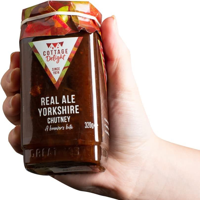 Cottage Delight Real Ale Yorkshire Chutney 320g - Authentic flavor ...
