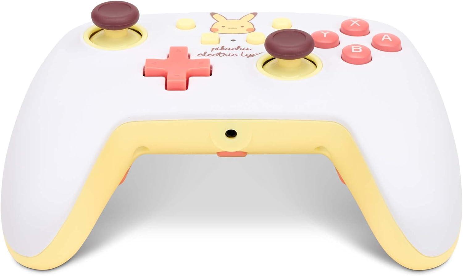 PowerA Pikachu Electric Type Enhanced Wired Controller for Nintendo ...