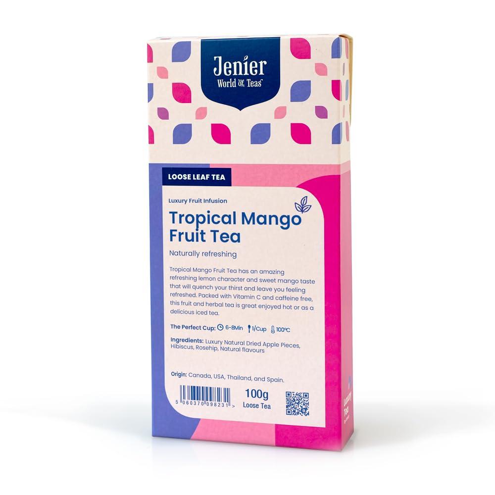 Tropical Mango Fruit Tea - 100g Loose Leaf Tea | Buy Now with Express International Delivery ...