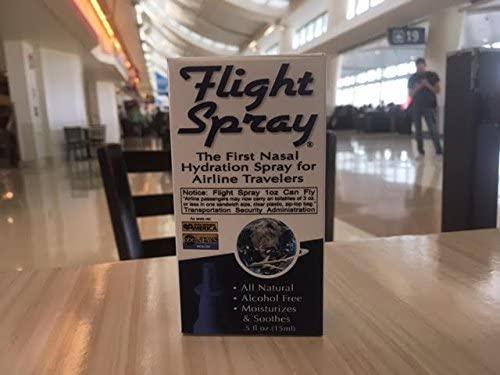 Flight Spray Nasal Hydration - 0.5oz for Airline Travelers | Travel ...