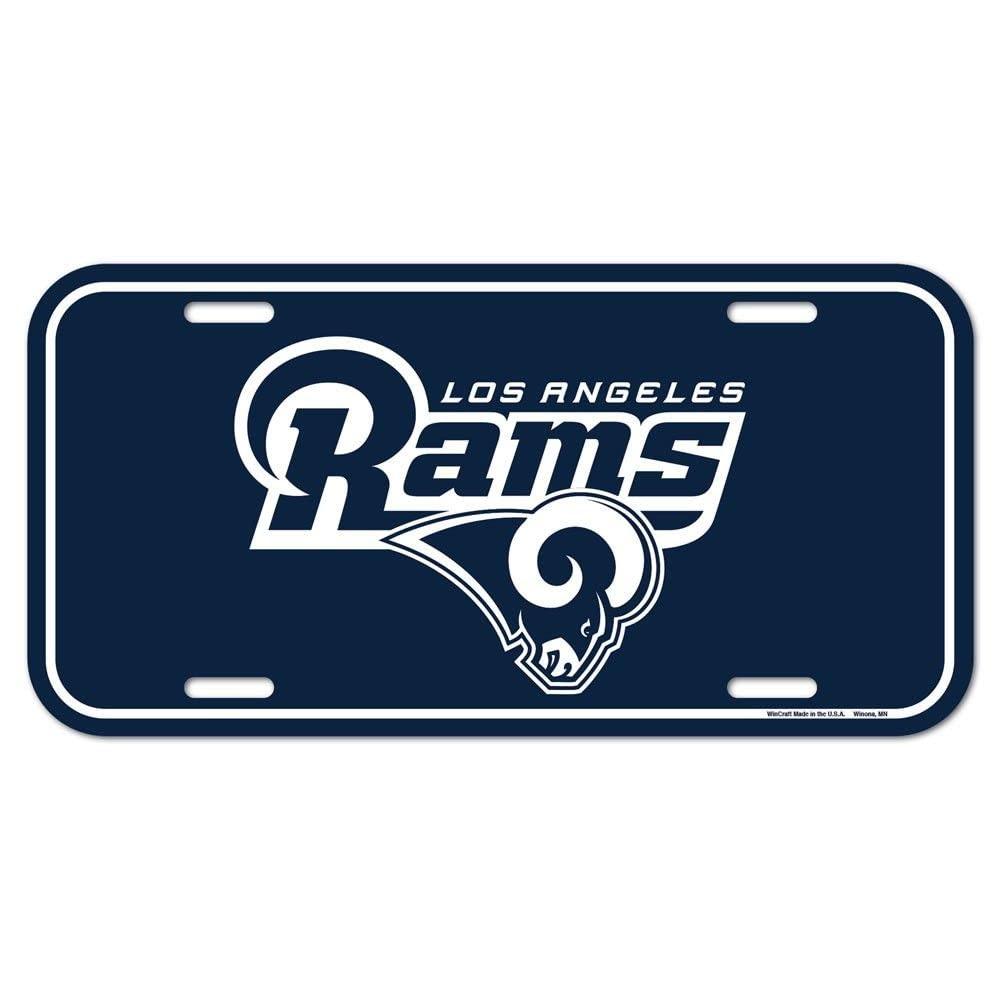 Buy WinCraft NFL License Plate - St. Louis Rams | International ...