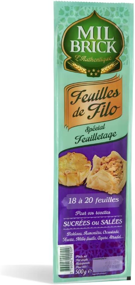 Mil Brick Feuilles de Brick Rolls 180g x 15 | Buy Now with Express ...