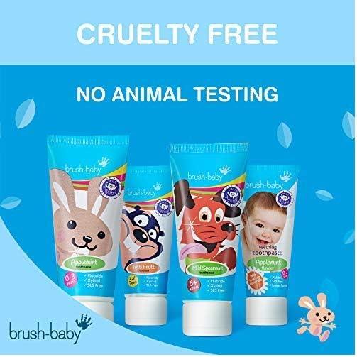 Brush-Baby Tutti Frutti Kids Toothpaste | Stage 3 (3+ Years) | Fruity ...