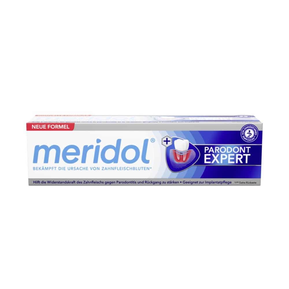 Meridol Parodont Expert Toothpaste (75ml) - Antibacterial Gum Healing ...