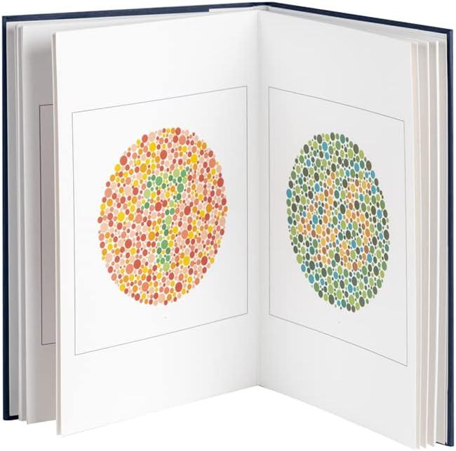 Ishihara Color Deficiency Test Chart Books - Identify Color Blindness ...