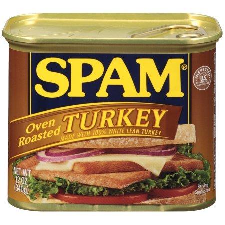 Spam Luncheon Meat Can - Oven Roasted Turkey - 12oz (2 Pack) | Buy Now ...