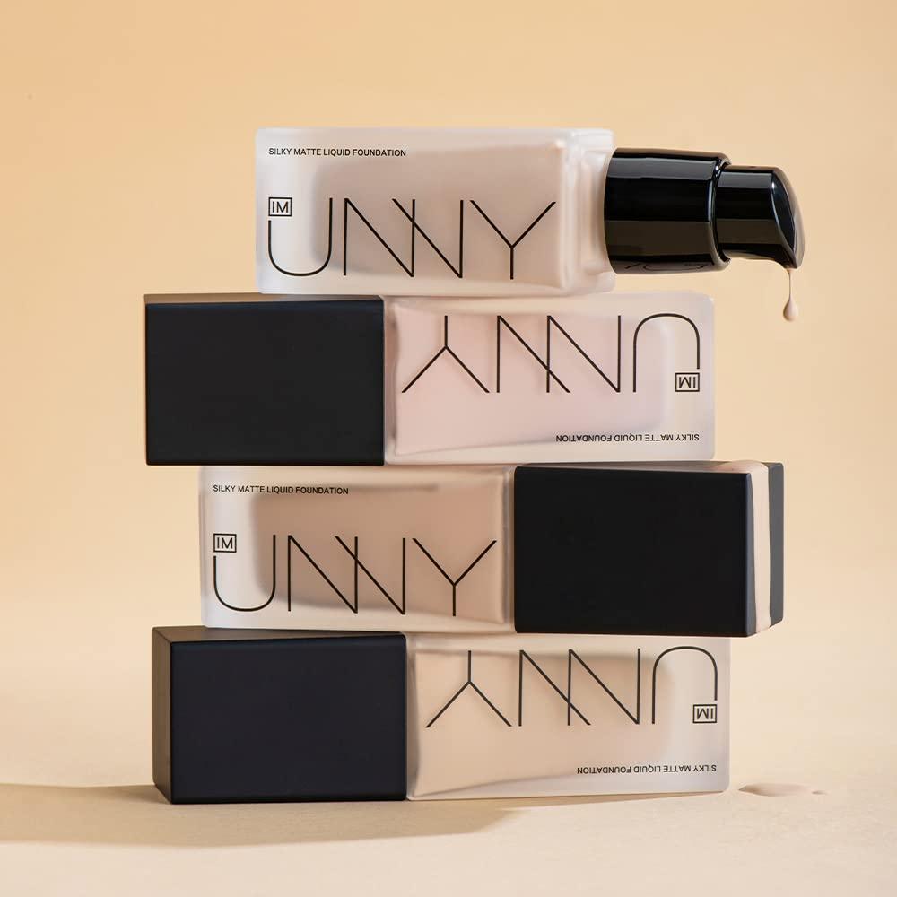IM UNNY Silky Matte Liquid Foundation| 32g 4 colors | Skin Fitting Natural Cover Korean Matte ...