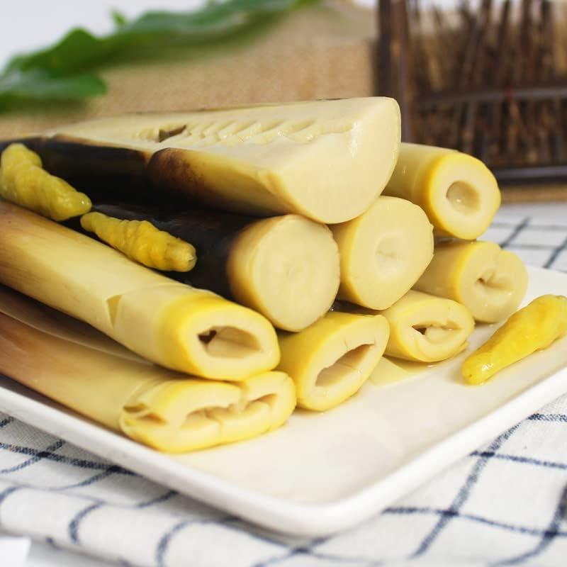 snacks Gift Package Pickled Pepper Crispy Bamboo Shoots 500g/pack spicy ...