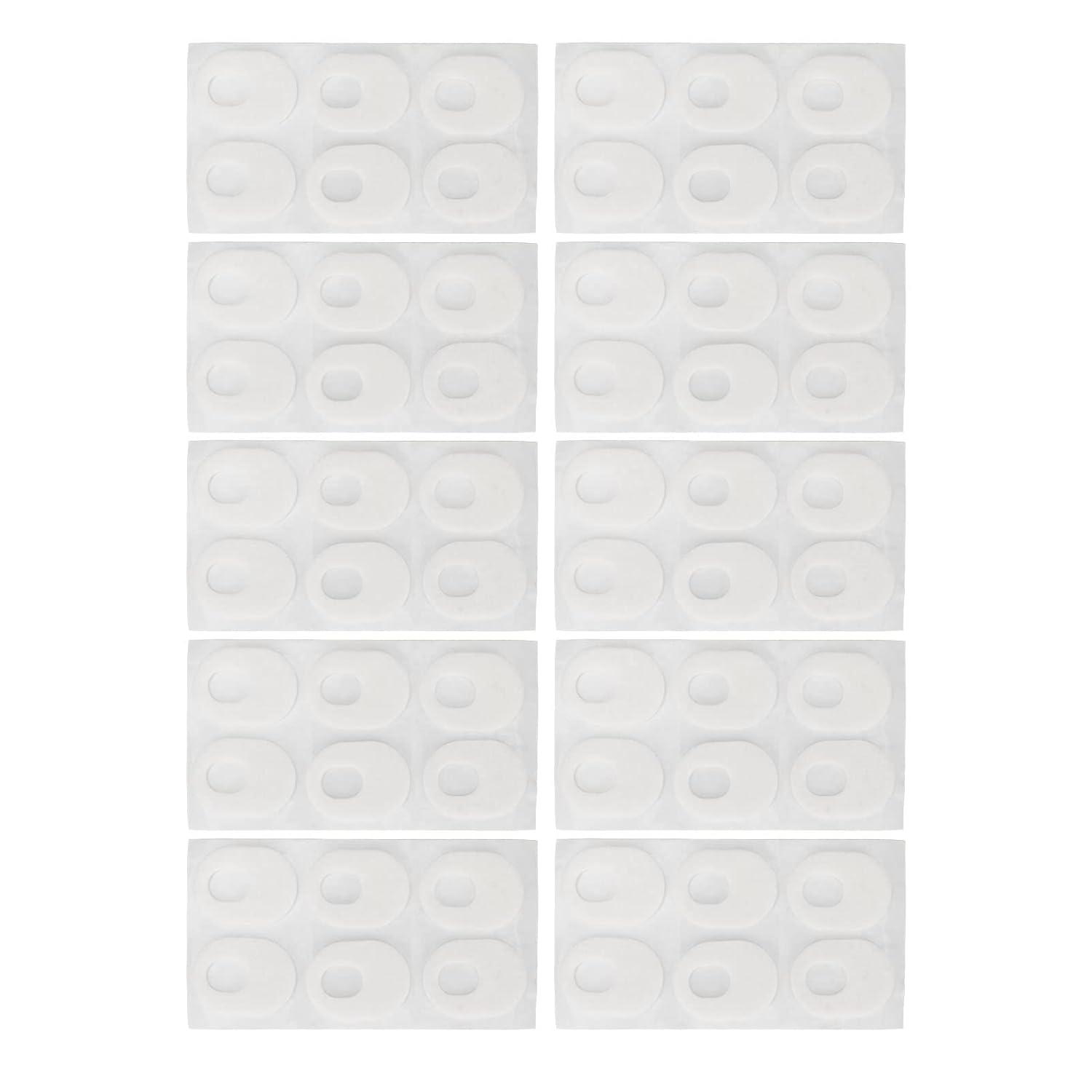 Soft Gel Foot Corn Rings | Callus Pads & Transparent Oval Cushions ...