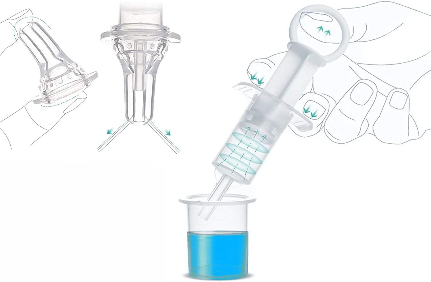 Soft Tip Pet Feeding Syringe - Liquid Feeding Kit for Cats, Dogs ...