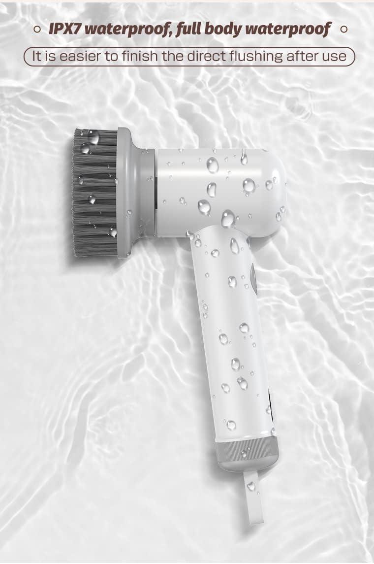 Electric Spin Scrubber 2024 New Sinoshi Spin Power Scrubber Cordless ...
