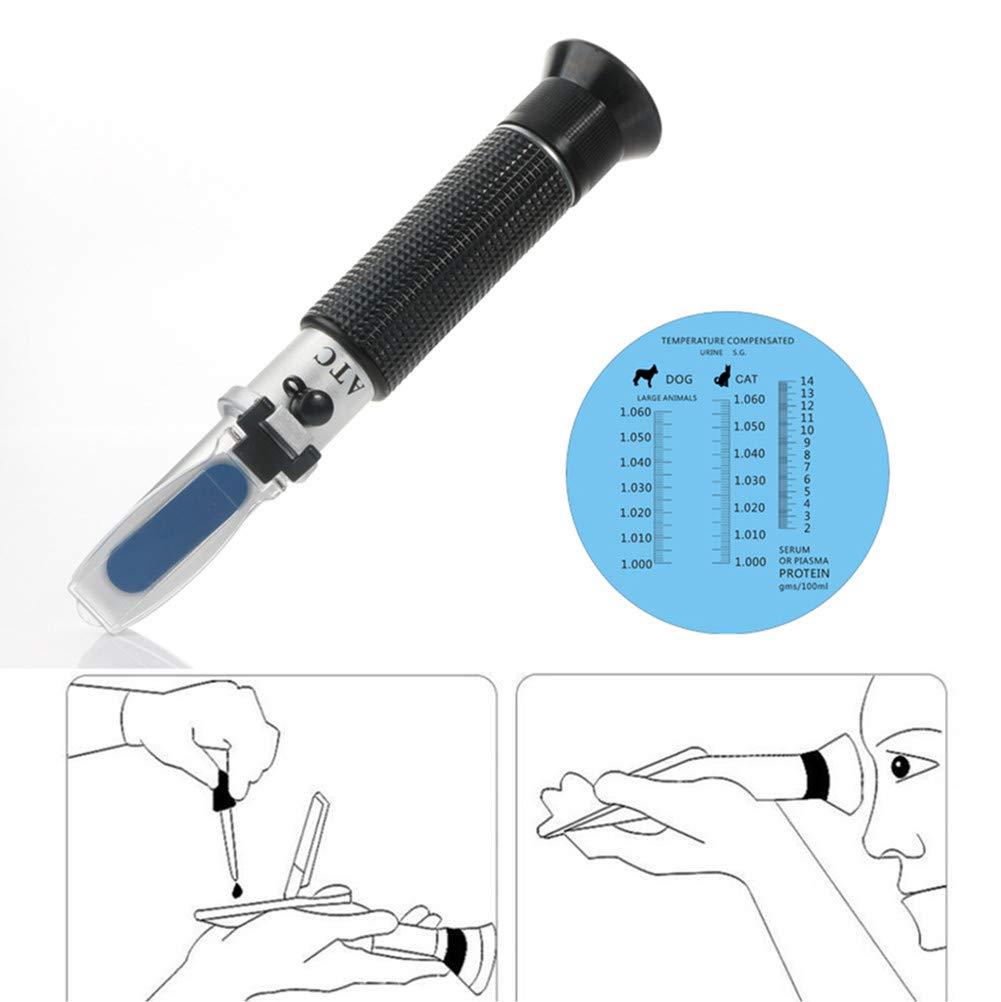 Pet Urine Specific Gravity Refractometer for Veterinary Cat Dog Pets ...