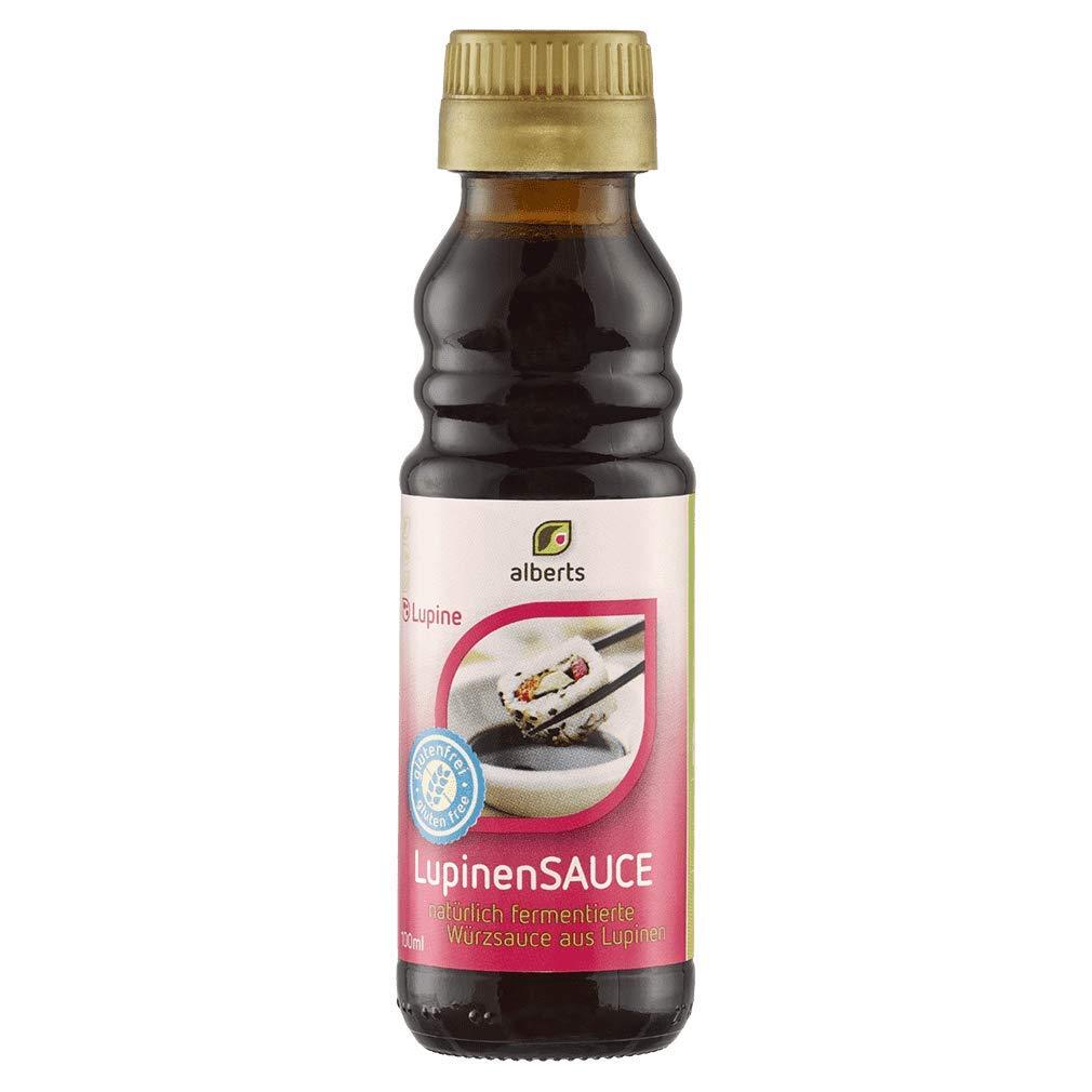 Alberts Organic Lupine Sauce - German Organic Seasoning Sauce (100ml ...