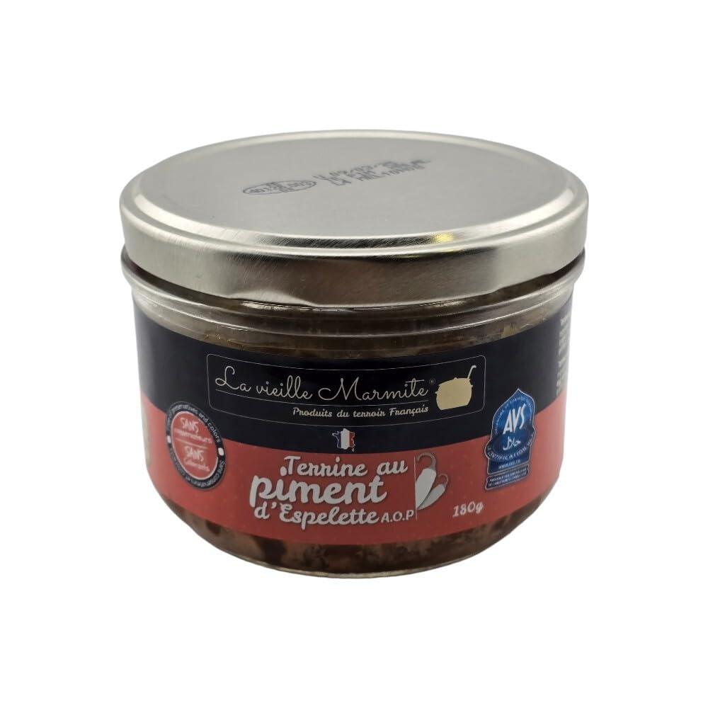 La Vieille Marmite Halal Espelette Pepper Chicken Terrine 180g Rustic ...